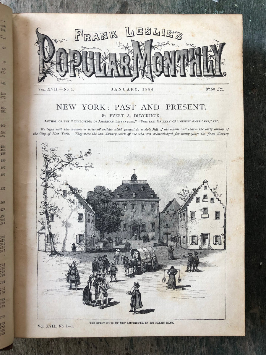 Frank Leslie’s Popular Monthly. Vol. XVII. —January to June, 1884 ...